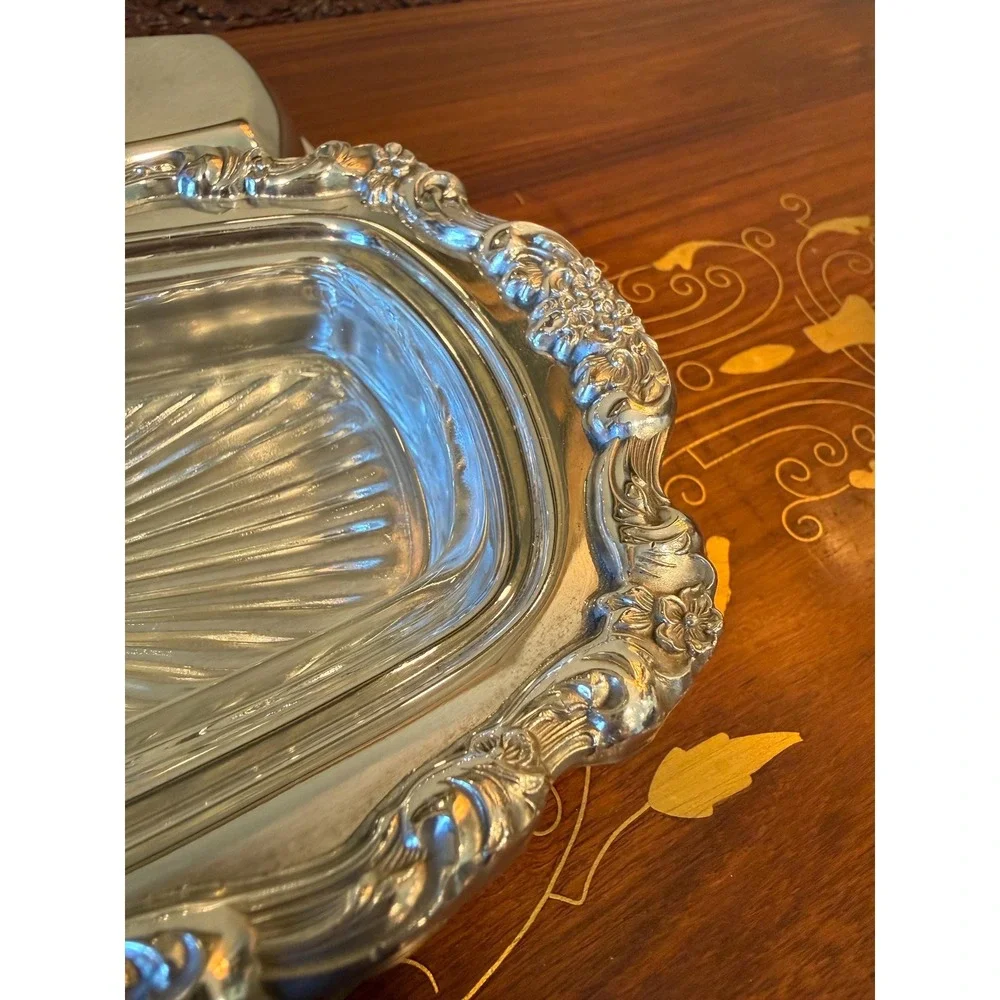 Poole Silver Co. | Dining | Vintage Poole Silver Co Lancaster Rose 43 ...